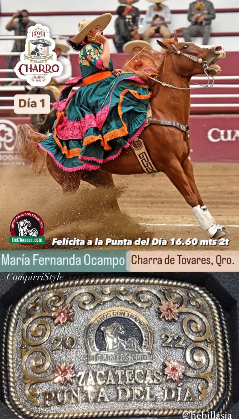 Maria Fernanda Ocampo y Enrique Ramírez se ganan primeras hebillas a lo ...