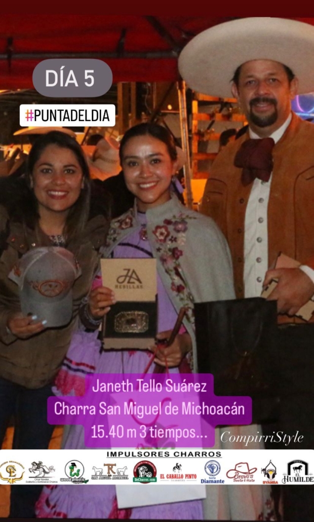 Hugo Moret y Janeth Tello Charro y Punta del Día 5 – Portal DeCharros ...