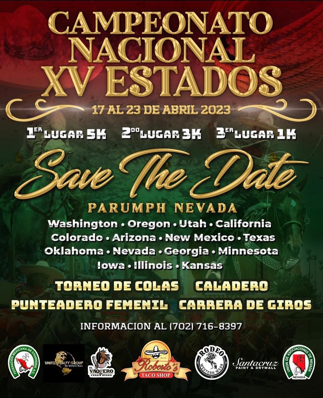 CALENDARIO ANUAL – Portal DeCharros – Mexicanos con Tradición