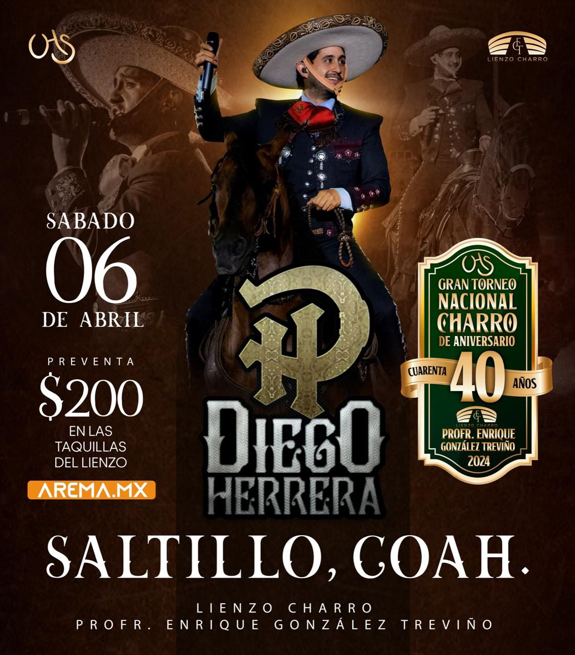 LLEGA LA EMOCIÓN DEL 40 ANIVERSARIO LIENZO CHARRO PEGT EN SALTILLO ...