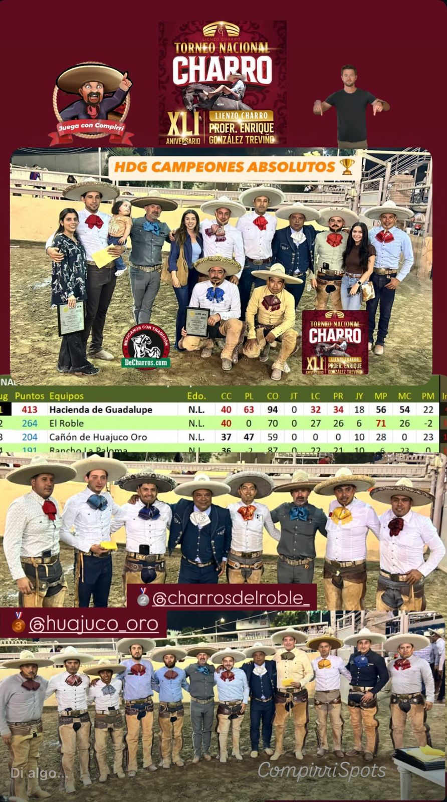 Calendario Eventos Charros 2025 – Portal DeCharros – Mexicanos con Tradición